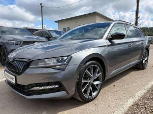 Grey Skoda SuperB 2022 in Vilnius, with an engine capacity of 1.40 L and mileage of 109 thousand km for 22600 €, photo  on AUTOMOTO.COM.LV