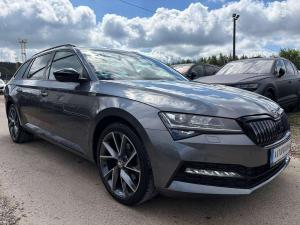 Grey Skoda SuperB 2022 in Vilnius, with an engine capacity of 1.40 L and mileage of 109 thousand km for 22600 €, photo 3 on AUTOMOTO.COM.LV