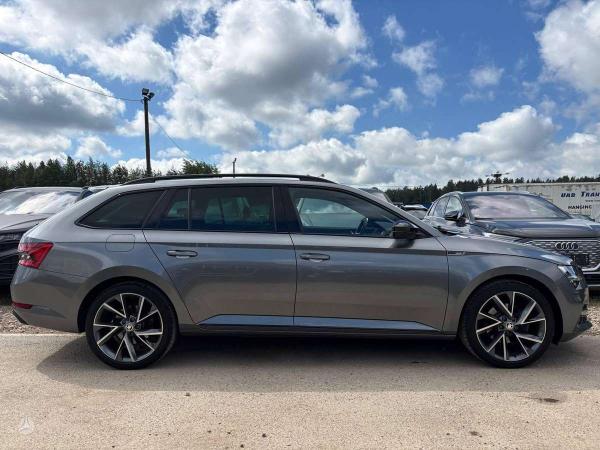 Grey Skoda SuperB 2022 in Vilnius, with an engine capacity of 1.40 L and mileage of 109 thousand km for 22600 €, photo 5 on AUTOMOTO.COM.LV