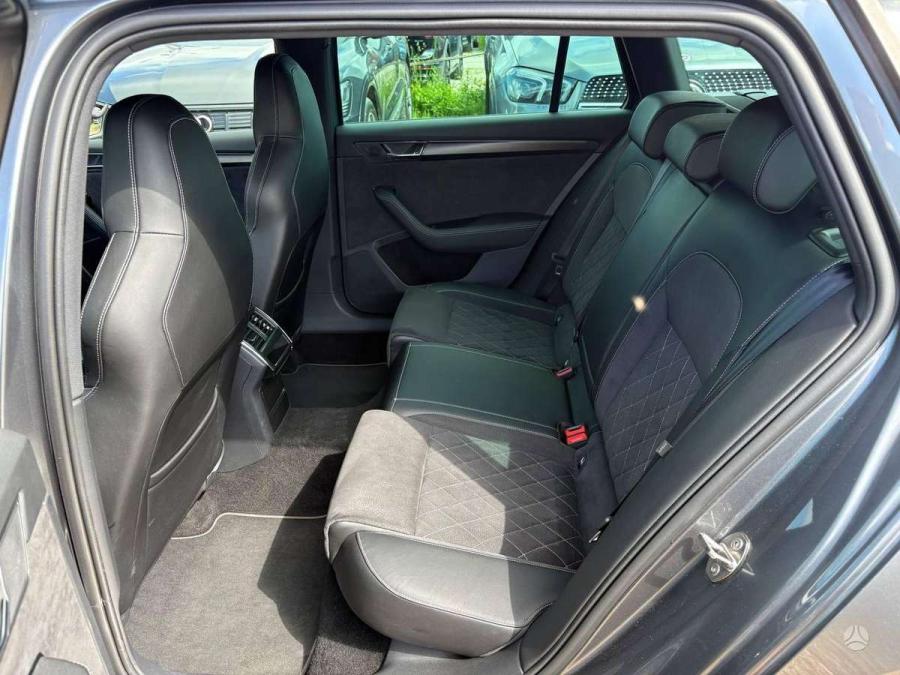 Grey Skoda SuperB 2022 in Vilnius, with an engine capacity of 1.40 L and mileage of 109 thousand km for 22600 €, photo 15 on AUTOMOTO.COM.LV