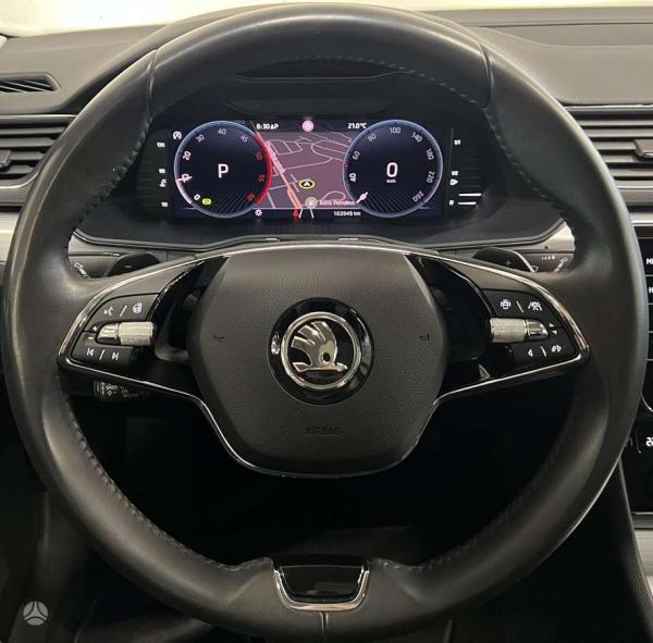 Pelēks Skoda SuperB 2022 Kauņa, ar dzinēja tilpumu 1.97 L un nobraukumu 104 tūkst. km par 20800 €, foto 6 vietnē AUTOMOTO.COM.LV