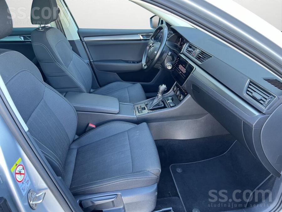 Pelēks Skoda SuperB 2022 Rīga, ar dzinēja tilpumu 2.00 L un nobraukumu 152 tūkst. km par 18490 €, foto 17 vietnē AUTOMOTO.COM.LV