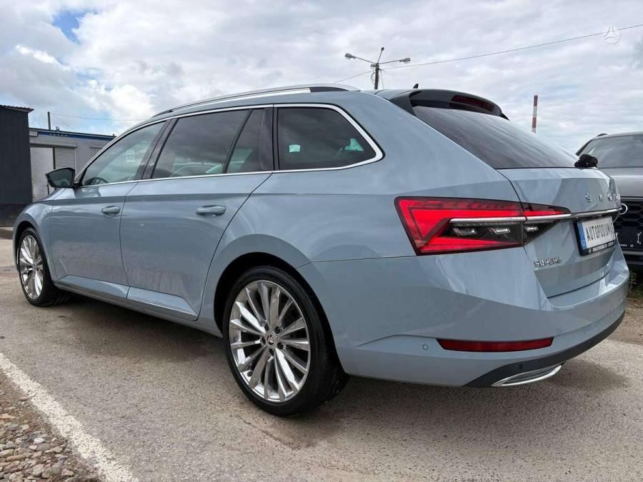 Grey Skoda SuperB 2022 in Vilnius, with an engine capacity of 0.00 L and mileage of 133 thousand km for 22500 €, photo 11 on AUTOMOTO.COM.LV