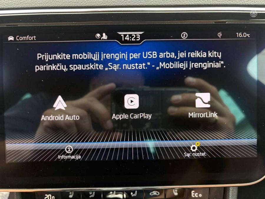 Grey Skoda SuperB 2022 in Vilnius, with an engine capacity of 0.00 L and mileage of 133 thousand km for 22500 €, photo 28 on AUTOMOTO.COM.LV