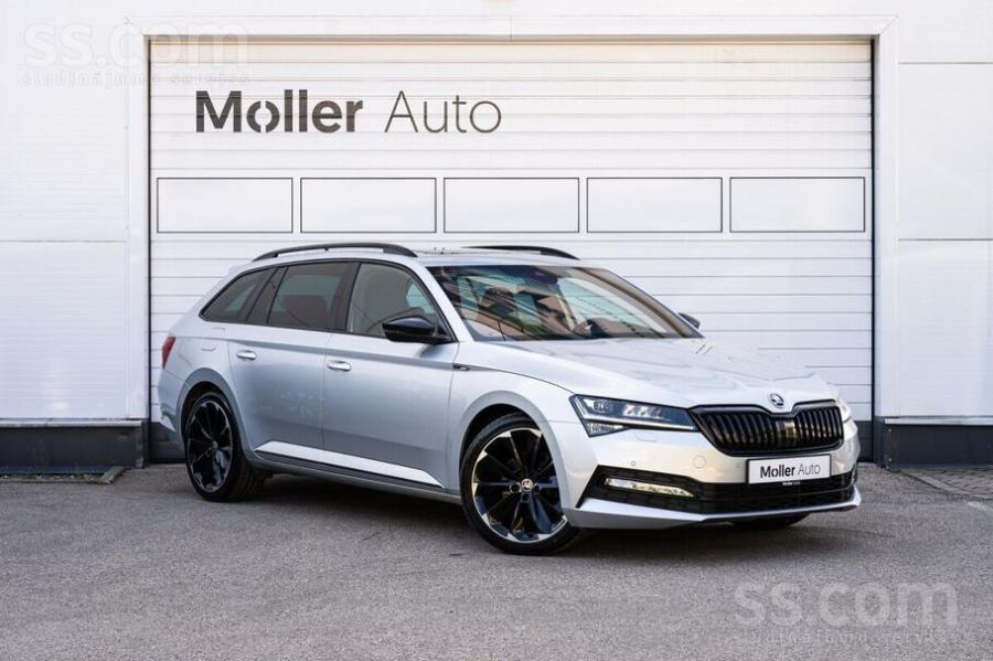 Grey Skoda SuperB 2022 in Riga, with an engine capacity of 2.00 L and mileage of 130 thousand km for 24950 €, photo 3 on AUTOMOTO.COM.LV