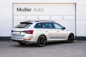 Grey Skoda SuperB 2022 in Riga, with an engine capacity of 2.00 L and mileage of 130 thousand km for 24950 €, photo 4 on AUTOMOTO.COM.LV