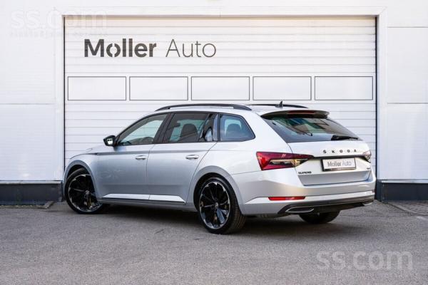 Pelēks Skoda SuperB 2022 Rīga, ar dzinēja tilpumu 2.00 L un nobraukumu 130 tūkst. km par 24950 €, foto 4 vietnē AUTOMOTO.COM.LV