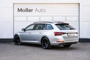 Grey Skoda SuperB 2022 in Riga, with an engine capacity of 2.00 L and mileage of 130 thousand km for 24950 €, photo 5 on AUTOMOTO.COM.LV