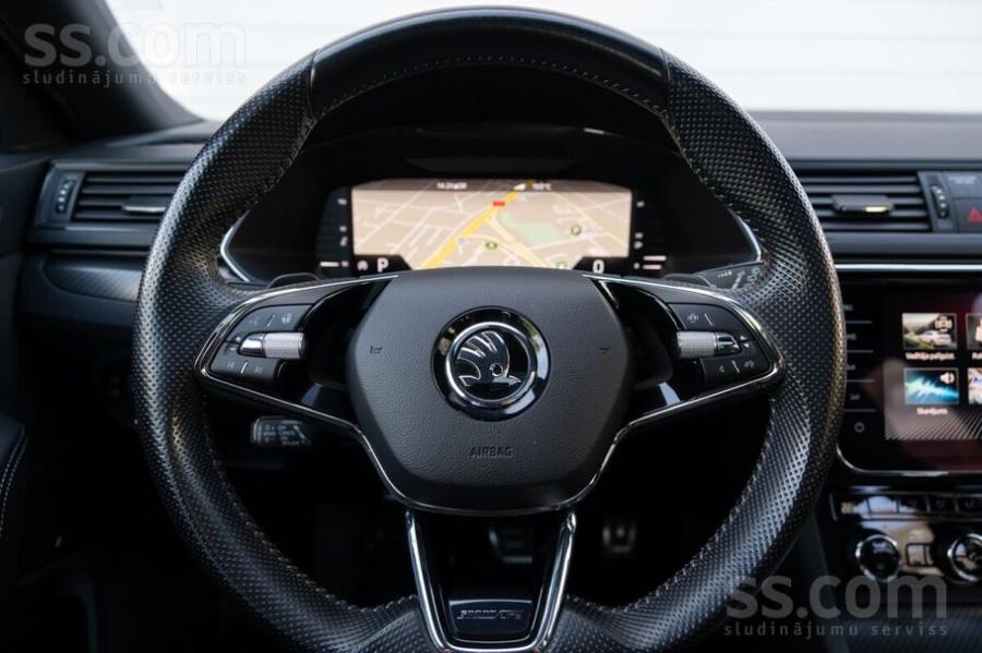 Grey Skoda SuperB 2022 in Riga, with an engine capacity of 2.00 L and mileage of 130 thousand km for 24950 €, photo 31 on AUTOMOTO.COM.LV