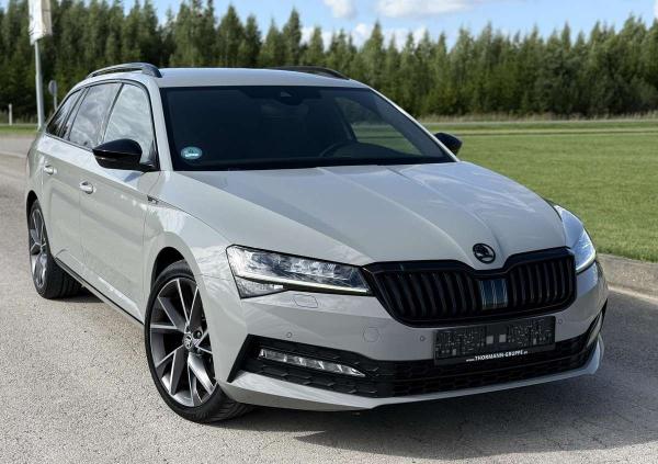 Pelēks Skoda SuperB 2022 Viļņa, ar dzinēja tilpumu 1.97 L un nobraukumu 95 tūkst. km par 23900 €, foto 1 vietnē AUTOMOTO.COM.LV