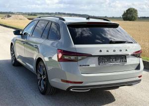 Grey Skoda SuperB 2022 in Vilnius, with an engine capacity of 1.97 L and mileage of 95 thousand km for 23900 €, photo 17 on AUTOMOTO.COM.LV