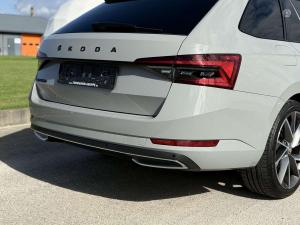 Grey Skoda SuperB 2022 in Vilnius, with an engine capacity of 1.97 L and mileage of 95 thousand km for 23900 €, photo 19 on AUTOMOTO.COM.LV