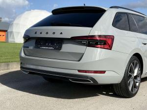 Grey Skoda SuperB 2022 in Vilnius, with an engine capacity of 1.97 L and mileage of 95 thousand km for 23900 €, photo 20 on AUTOMOTO.COM.LV
