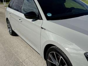 Grey Skoda SuperB 2022 in Vilnius, with an engine capacity of 1.97 L and mileage of 95 thousand km for 23900 €, photo 24 on AUTOMOTO.COM.LV