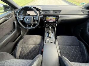 Grey Skoda SuperB 2022 in Vilnius, with an engine capacity of 1.97 L and mileage of 95 thousand km for 23900 €, photo 27 on AUTOMOTO.COM.LV