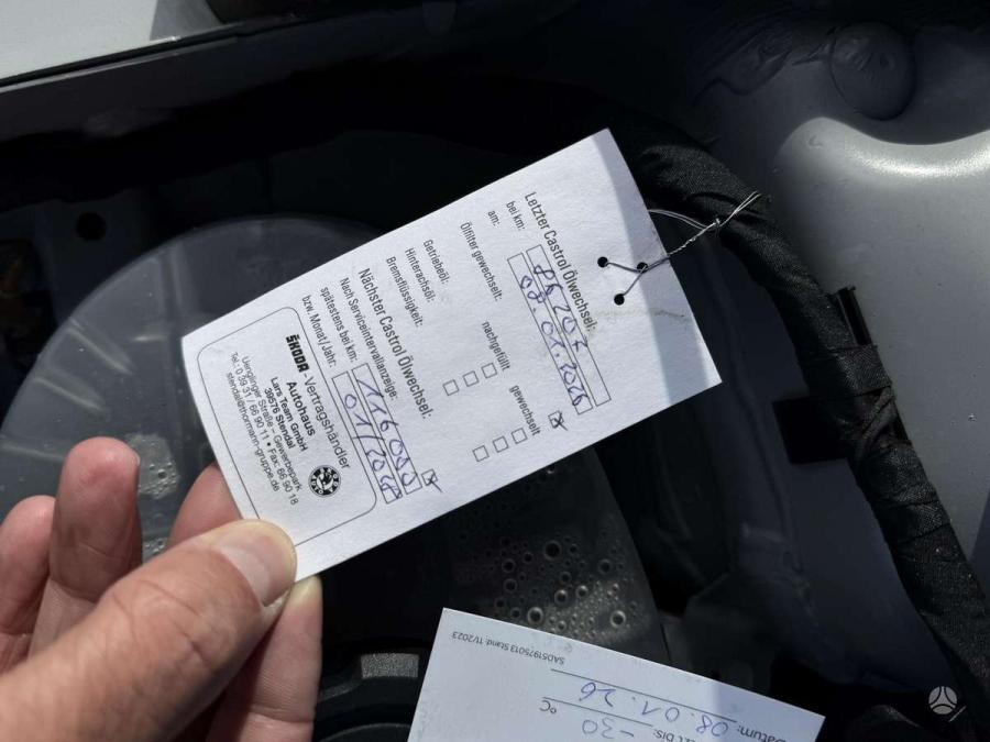 Grey Skoda SuperB 2022 in Vilnius, with an engine capacity of 1.97 L and mileage of 95 thousand km for 23900 €, photo 52 on AUTOMOTO.COM.LV