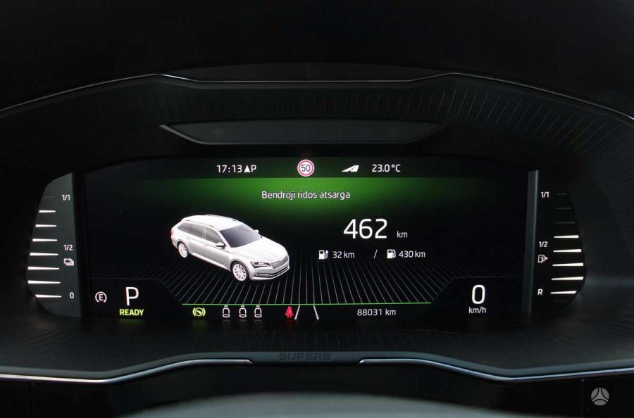 Pelēks Skoda SuperB 2022 Viļņa, ar dzinēja tilpumu 1.40 L un nobraukumu 88 tūkst. km par 25950 €, foto 6 vietnē AUTOMOTO.COM.LV