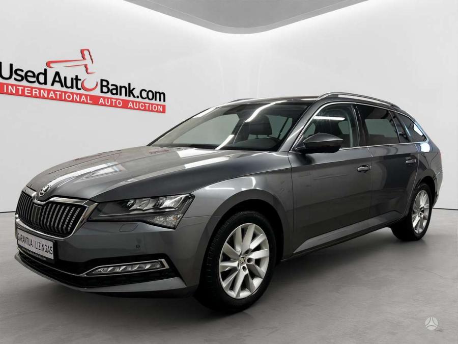 Pelēks Skoda SuperB 2022 Marijampole, ar dzinēja tilpumu 1.97 L un nobraukumu 179 tūkst. km par 16456 €, foto 1 vietnē AUTOMOTO.COM.LV