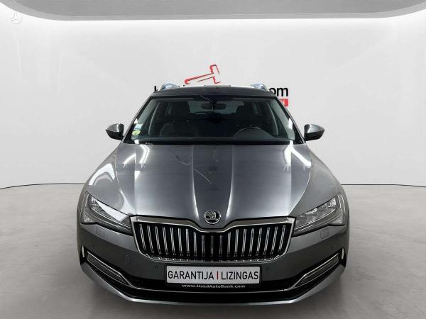 Grey Skoda SuperB 2022 in Marijampole, with an engine capacity of 1.97 L and mileage of 179 thousand km for 16456 €, photo 2 on AUTOMOTO.COM.LV