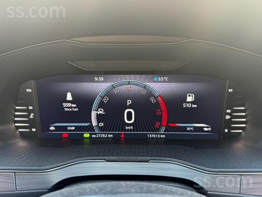 Grey Skoda SuperB 2022 in Riga, with an engine capacity of 1.50 L and mileage of 155 thousand km for 21500 €, photo 3 on AUTOMOTO.COM.LV