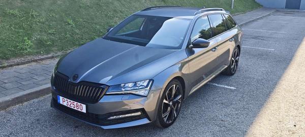 Pelēks Skoda SuperB 2022 Viļņa, ar dzinēja tilpumu 1.50 L un nobraukumu 234 tūkst. km par 16500 €, foto 1 vietnē AUTOMOTO.COM.LV