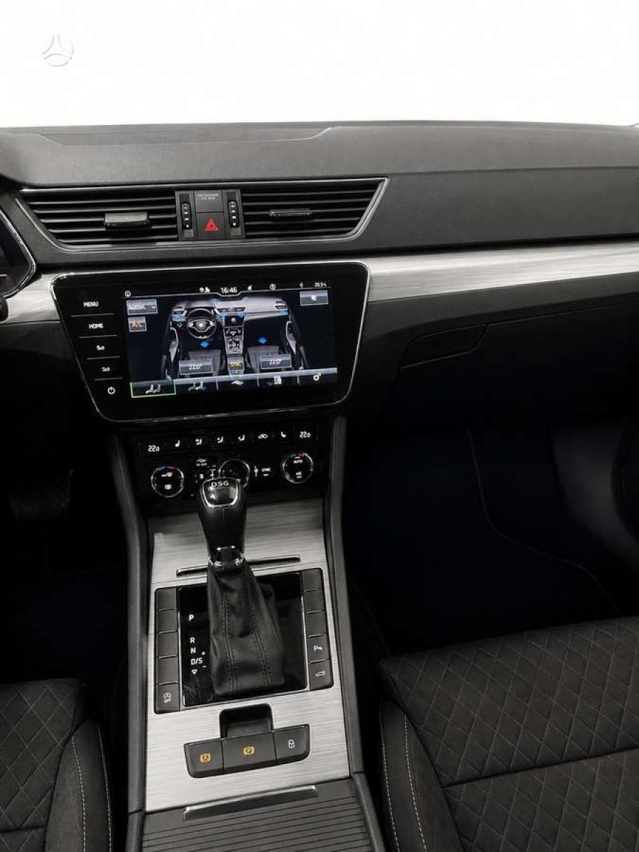 Pelēks Skoda SuperB 2022 Kauņa, ar dzinēja tilpumu 1.97 L un nobraukumu 117 tūkst. km par 19500 €, foto 12 vietnē AUTOMOTO.COM.LV