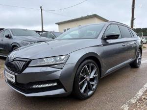 Grey Skoda SuperB 2022 in Vilnius, with an engine capacity of 1.40 L and mileage of 109 thousand km for 22600 €, photo  on AUTOMOTO.COM.LV