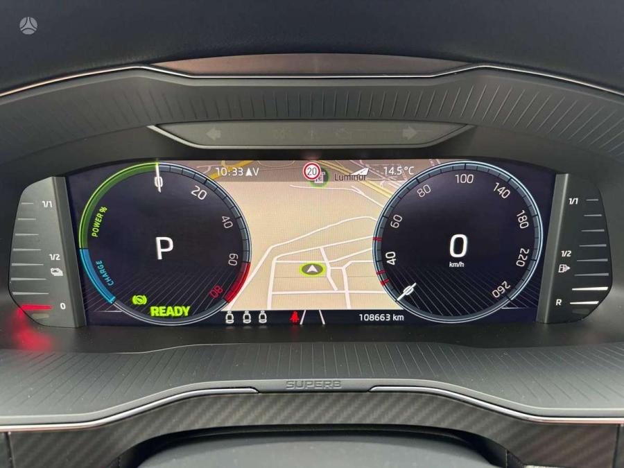 Pelēks Skoda SuperB 2022 Viļņa, ar dzinēja tilpumu 1.40 L un nobraukumu 109 tūkst. km par 22600 €, foto 22 vietnē AUTOMOTO.COM.LV