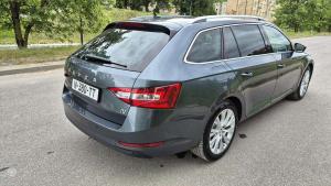 Grey Skoda SuperB 2022 in Vilnius, with an engine capacity of 0.00 L and mileage of 112 thousand km for 17666 €, photo 5 on AUTOMOTO.COM.LV