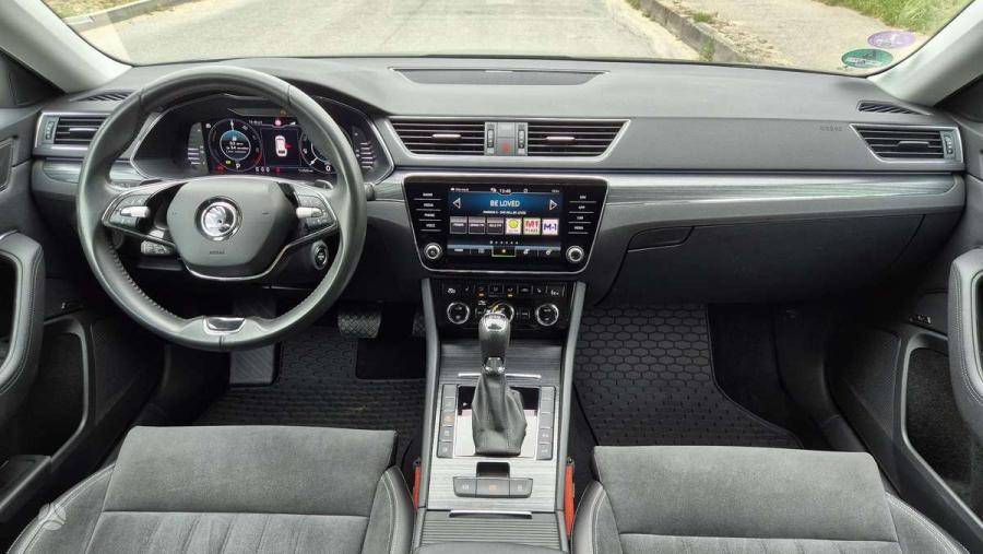 Grey Skoda SuperB 2022 in Vilnius, with an engine capacity of 0.00 L and mileage of 112 thousand km for 17666 €, photo 17 on AUTOMOTO.COM.LV