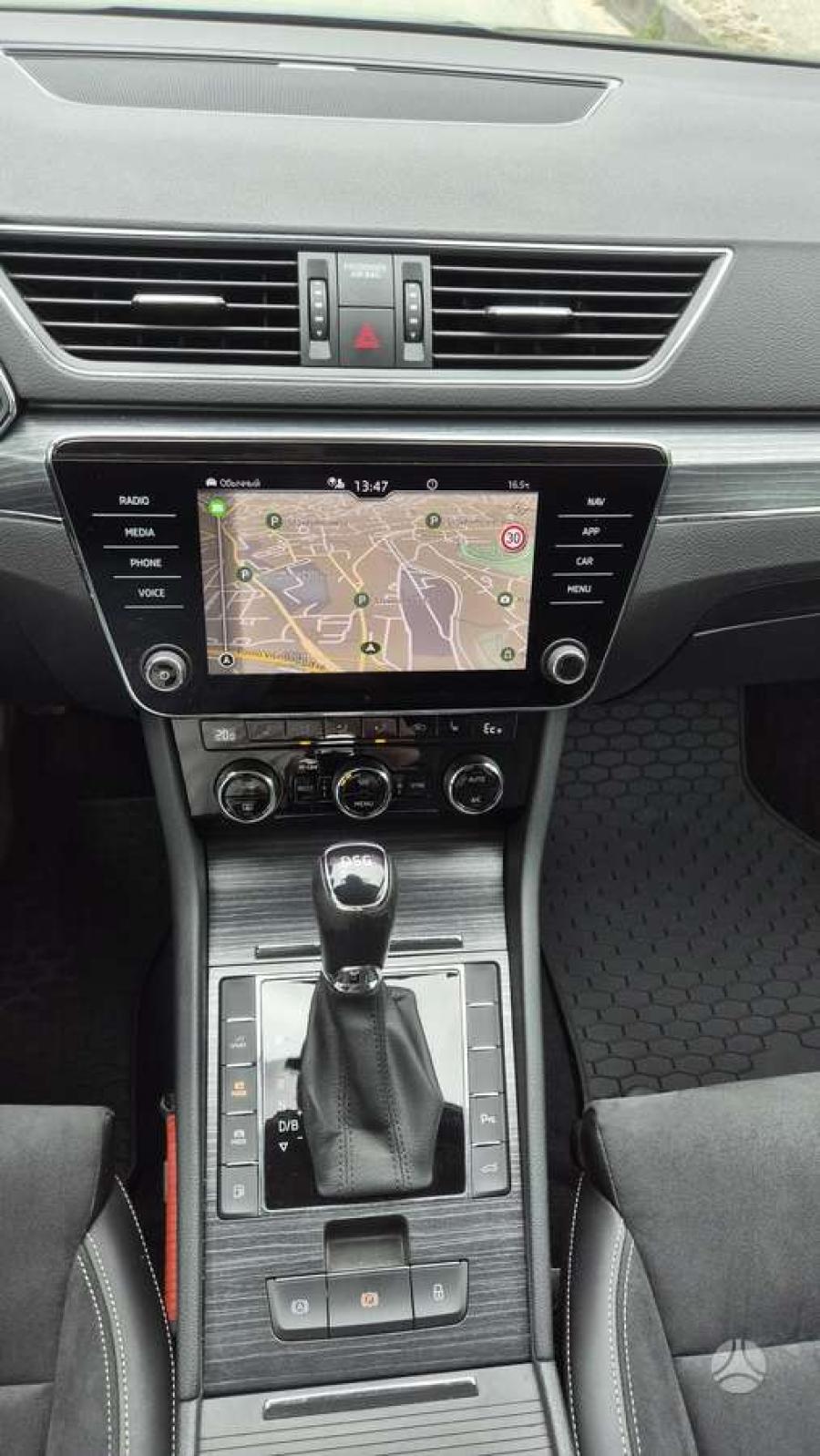 Grey Skoda SuperB 2022 in Vilnius, with an engine capacity of 0.00 L and mileage of 112 thousand km for 17666 €, photo 18 on AUTOMOTO.COM.LV