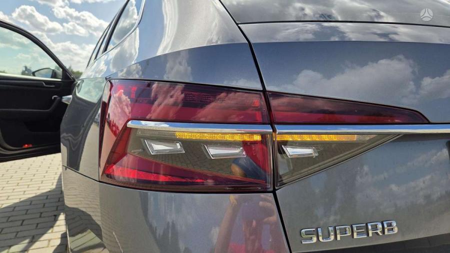 Pelēks Skoda SuperB 2022 Marijampole, ar dzinēja tilpumu 1.97 L un nobraukumu 195 tūkst. km par 17182 €, foto 9 vietnē AUTOMOTO.COM.LV