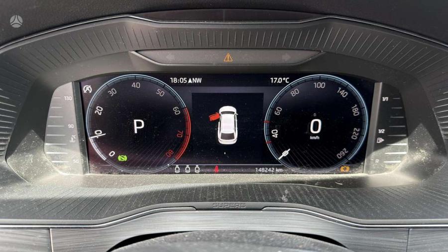 Pelēks Skoda SuperB 2022 Kauņa, ar dzinēja tilpumu 1.50 L un nobraukumu 148 tūkst. km par 15307 €, foto 11 vietnē AUTOMOTO.COM.LV