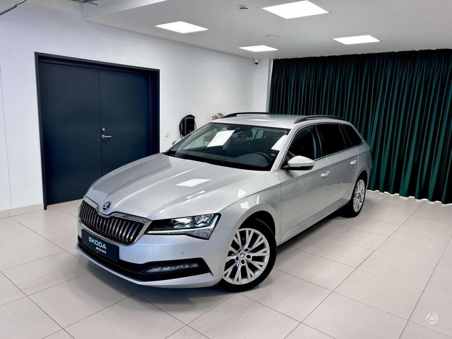 Grey Skoda SuperB 2022 in Vilnius, with an engine capacity of 1.97 L and mileage of 162 thousand km for 18000 €, photo 3 on AUTOMOTO.COM.LV