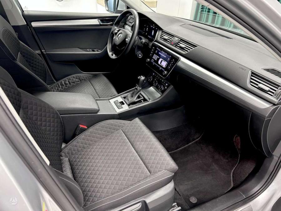 Grey Skoda SuperB 2022 in Vilnius, with an engine capacity of 1.97 L and mileage of 162 thousand km for 18000 €, photo 12 on AUTOMOTO.COM.LV