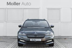 Grey Skoda SuperB 2022 in Ventspils, with an engine capacity of 1.40 L and mileage of 103 thousand km for 26700 €, photo 9 on AUTOMOTO.COM.LV