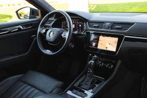 Grey Skoda SuperB 2022 in Ventspils, with an engine capacity of 1.40 L and mileage of 103 thousand km for 26700 €, photo 17 on AUTOMOTO.COM.LV
