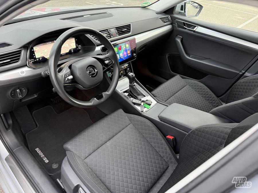 Pelēks Skoda SuperB 2022 Viļņa, ar dzinēja tilpumu 2.00 L un nobraukumu 217 tūkst. km par 15999 €, foto 16 vietnē AUTOMOTO.COM.LV