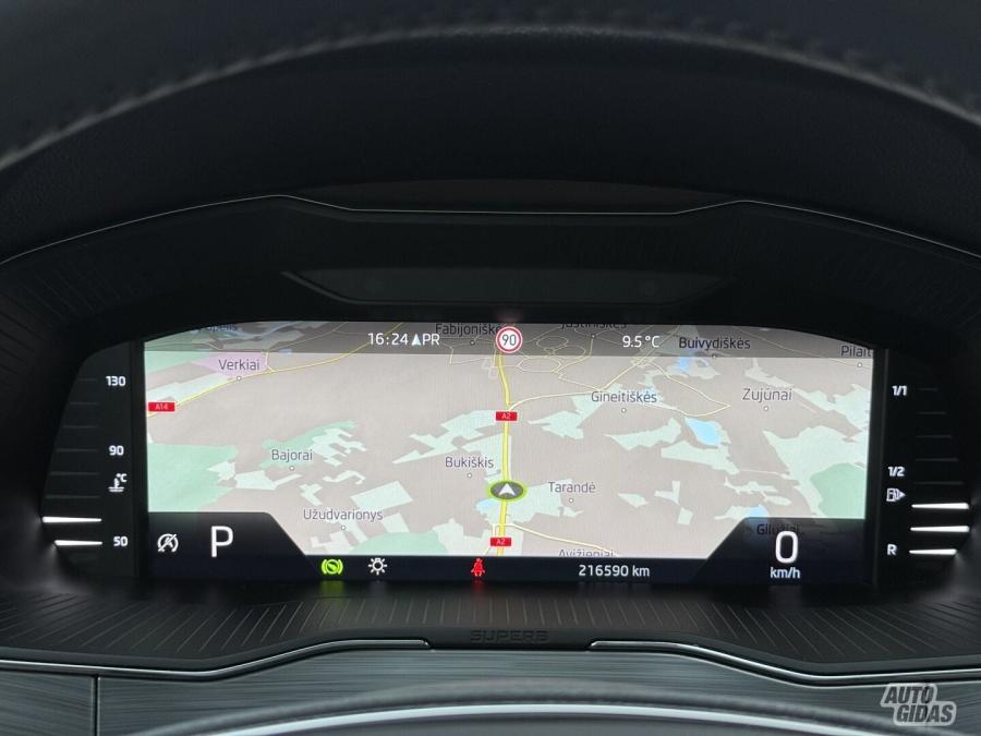 Pelēks Skoda SuperB 2022 Viļņa, ar dzinēja tilpumu 2.00 L un nobraukumu 217 tūkst. km par 15999 €, foto 17 vietnē AUTOMOTO.COM.LV