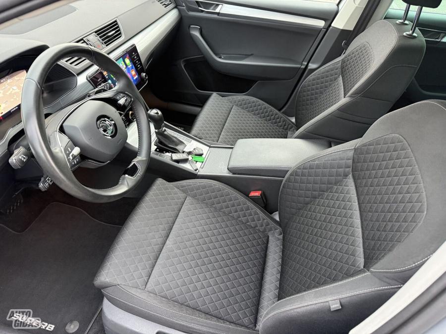 Pelēks Skoda SuperB 2022 Viļņa, ar dzinēja tilpumu 2.00 L un nobraukumu 217 tūkst. km par 15999 €, foto 18 vietnē AUTOMOTO.COM.LV