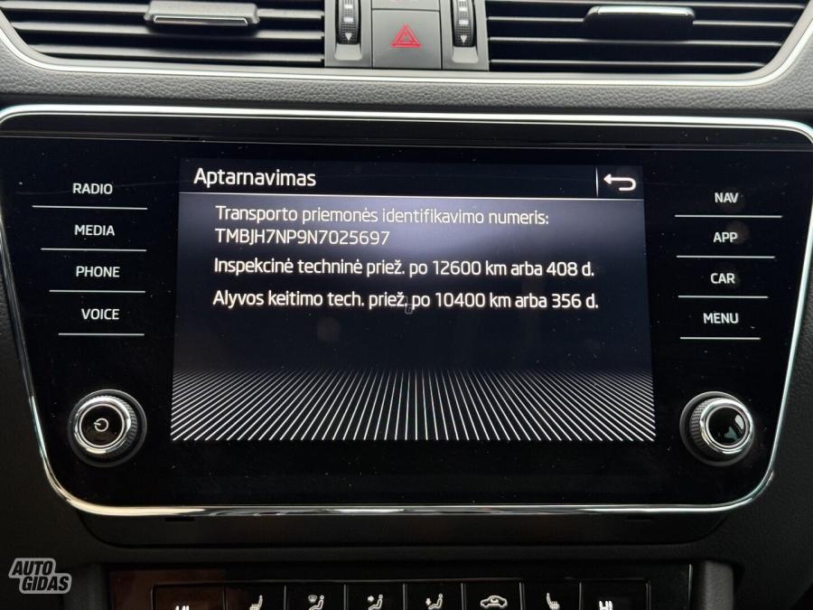 Pelēks Skoda SuperB 2022 Viļņa, ar dzinēja tilpumu 2.00 L un nobraukumu 217 tūkst. km par 15999 €, foto 22 vietnē AUTOMOTO.COM.LV