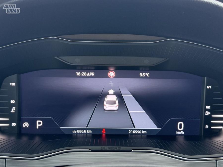 Pelēks Skoda SuperB 2022 Viļņa, ar dzinēja tilpumu 2.00 L un nobraukumu 217 tūkst. km par 15999 €, foto 27 vietnē AUTOMOTO.COM.LV