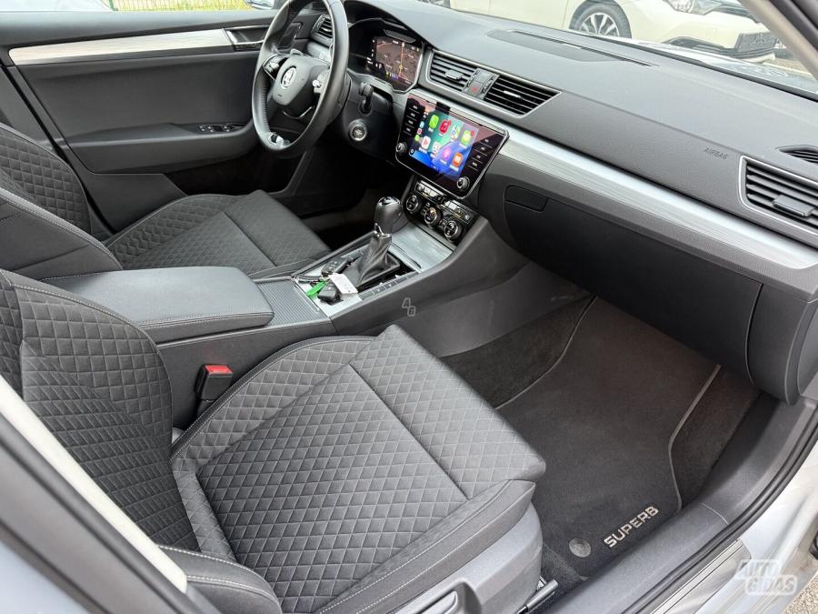 Pelēks Skoda SuperB 2022 Viļņa, ar dzinēja tilpumu 2.00 L un nobraukumu 217 tūkst. km par 15999 €, foto 33 vietnē AUTOMOTO.COM.LV