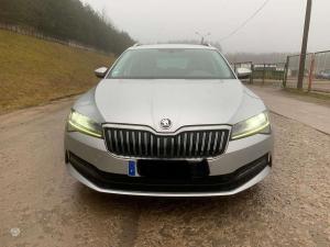 Grey Skoda SuperB 2023 in Vilnius, with an engine capacity of 2.00 L and mileage of 190 thousand km for 16300 €, photo 2 on AUTOMOTO.COM.LV