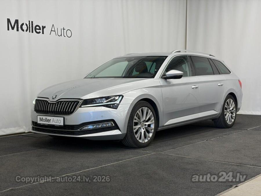 Grey Skoda SuperB 2023 in Tallinn, with an engine capacity of 2.00 L and mileage of 132 thousand km for 24900 €, photo 1 on AUTOMOTO.COM.LV
