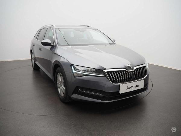Grey Skoda SuperB 2023 in Vilnius, with an engine capacity of 1.97 L and mileage of 205 thousand km for 15800 €, photo 3 on AUTOMOTO.COM.LV