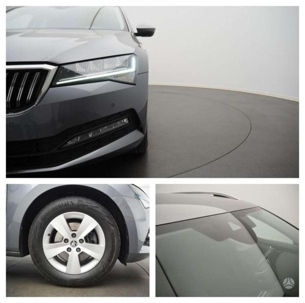 Grey Skoda SuperB 2023 in Vilnius, with an engine capacity of 1.97 L and mileage of 205 thousand km for 15800 €, photo 7 on AUTOMOTO.COM.LV