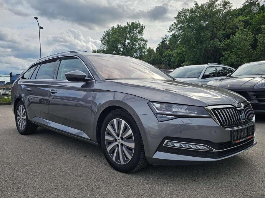 Pelēks Skoda SuperB 2023 Viļņa, ar dzinēja tilpumu 1.97 L un nobraukumu 86 tūkst. km par 23500 €, foto 3 vietnē AUTOMOTO.COM.LV