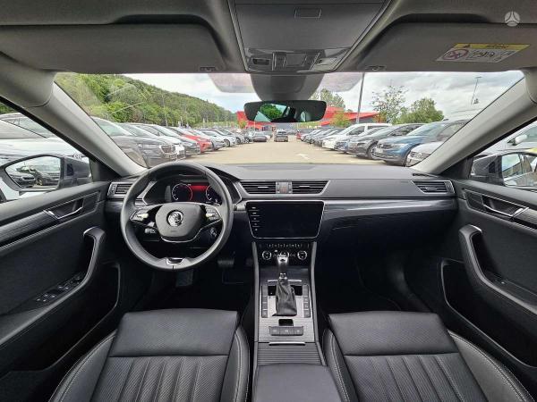 Grey Skoda SuperB 2023 in Vilnius, with an engine capacity of 1.97 L and mileage of 86 thousand km for 23500 €, photo 9 on AUTOMOTO.COM.LV