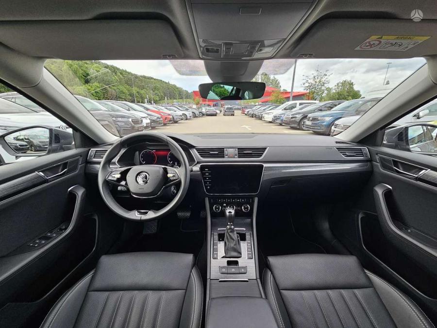 Pelēks Skoda SuperB 2023 Viļņa, ar dzinēja tilpumu 1.97 L un nobraukumu 86 tūkst. km par 23500 €, foto 10 vietnē AUTOMOTO.COM.LV